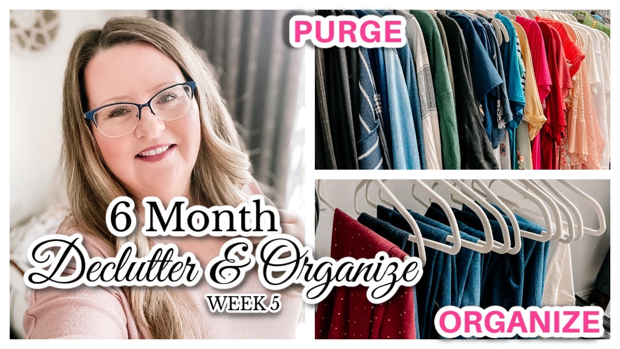 DECLUTTER & ORGANIZE WITH ME/ORGAINZE CLOTHES/2021 - YouTube