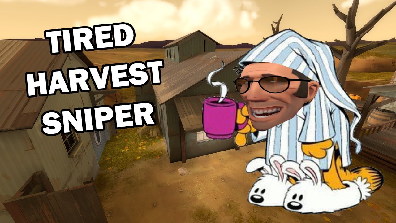 TF2: Late Night Sleepy Skial Sniper on Harvest [Live Commentary] - YouTube