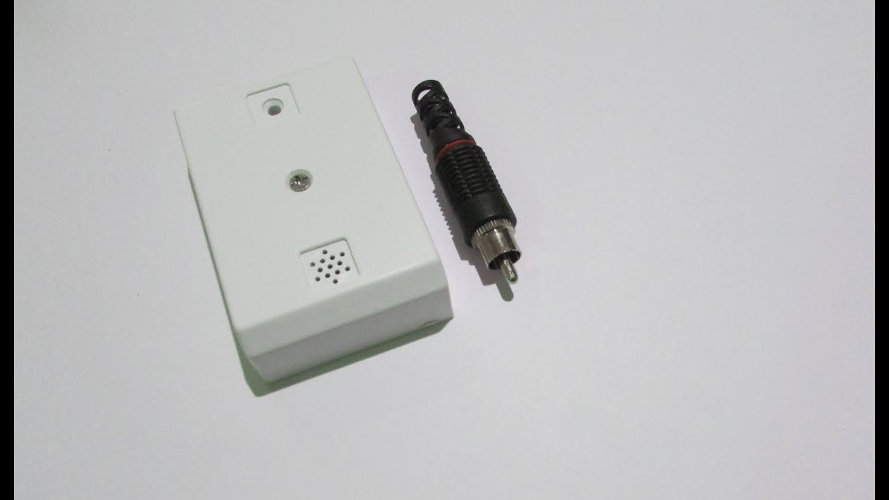 CCTV MIC Connection | Connect a Microphone to DVR Installation | - YouTube