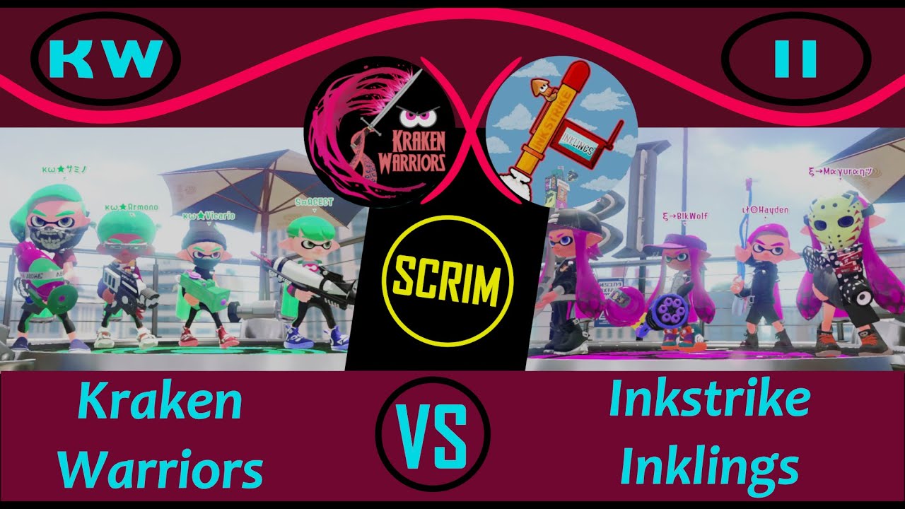 Kraken Warriors (KW) vs Inkstrike Inklings (II) - Splatoon 2 - YouTube