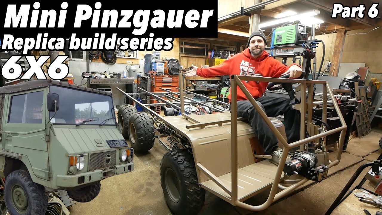 Mini Pinzgauer 6x6 Off-Road Build Series Part 6 - YouTube