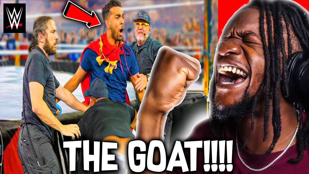 NIKO IS THE GOAT! | SNEAKING Into WWE Match (In the ring) REACTION ...