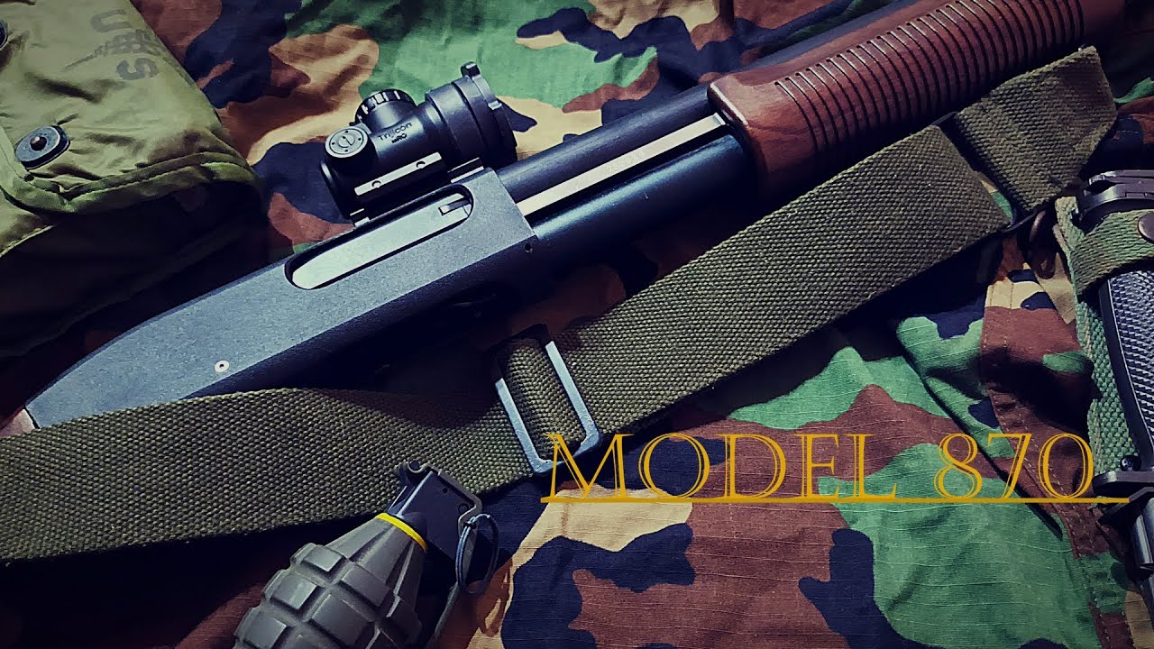 Model 870 Shotgun Review & Custom #nerf #shooting - YouTube