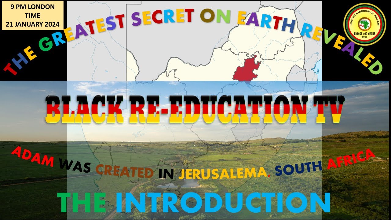 AFRICA IS THE HOLY LAND || ADAM WAS CREATED IN JERUSALEMA, SOUTH AFRICA ...