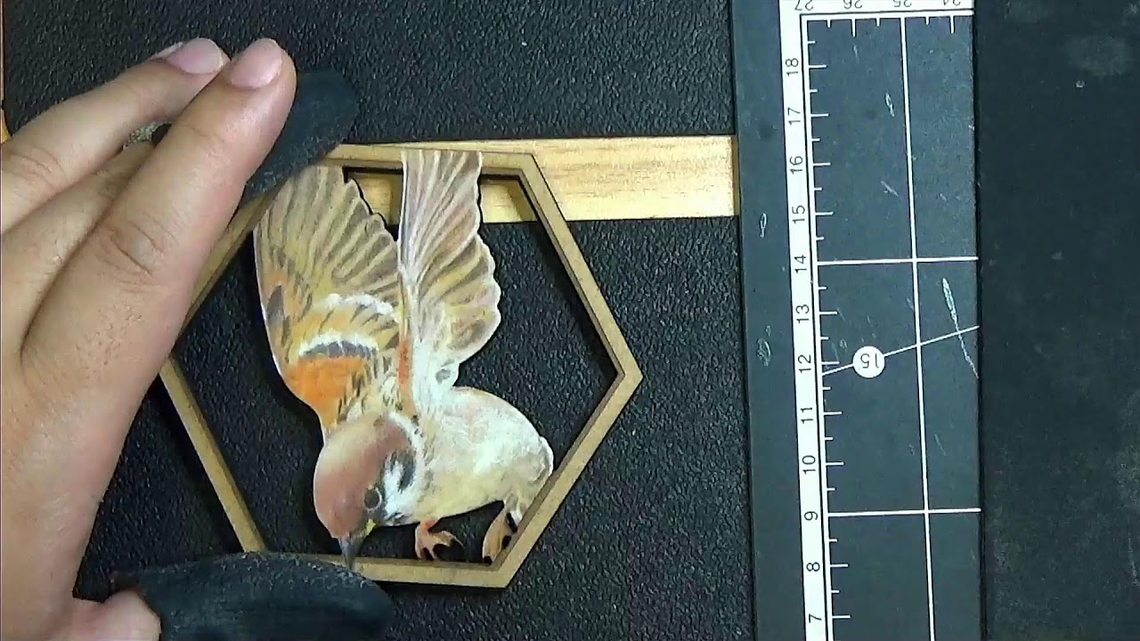 【新章】コースター販売始めたので～その26～色鉛筆でコースタ描く - YouTube