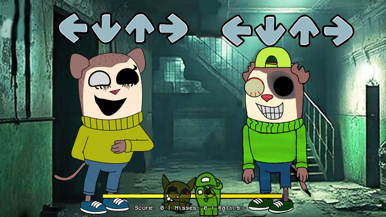 FNF NEW Dingaling vs Twistedtoes Fanmade All Character Sings ...