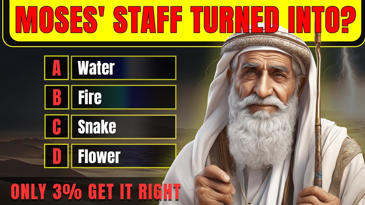 25 BIBLE QUESTIONS TO TEST YOUR BIBLE KNOWLEDGE ABOUT MOSES AND THE OLD ...