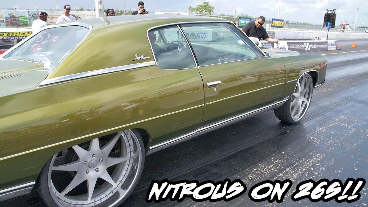 THIS NITROUS DONK GETS DOWN ON 26 INCH WHEELS!! ROZAY DA KID! - YouTube
