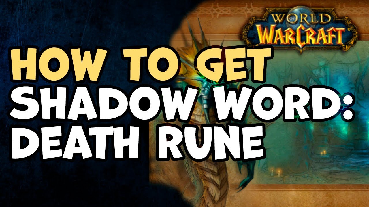 How to Get Shadow Word: Death Rune Priest(Horde Undead) SOD WoW - YouTube