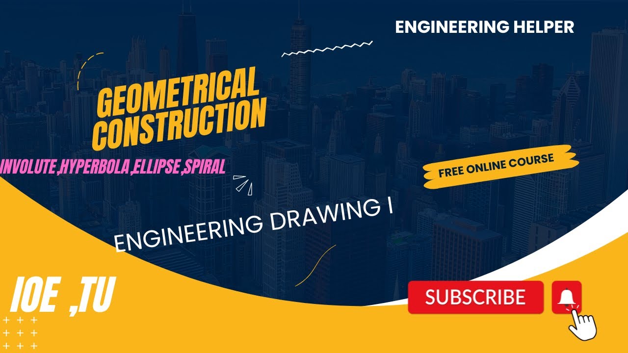 Drawing standard curves in one video||Ellipse||Hyperbola||spiral #engineering drawing ...