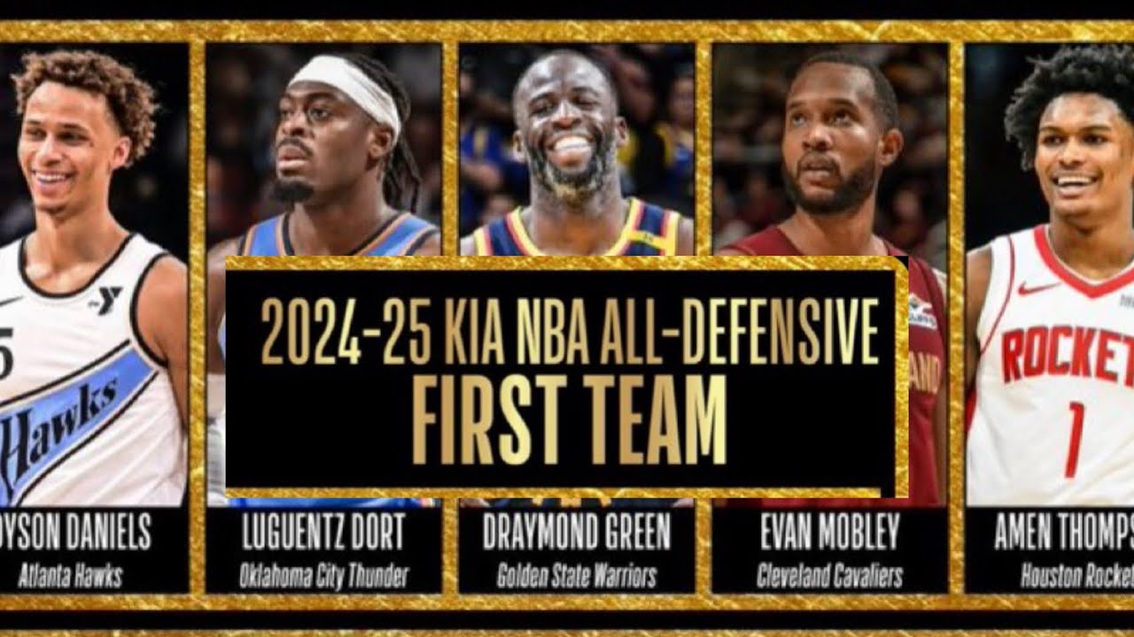 NBA All Defensive Team (First Team) - YouTube