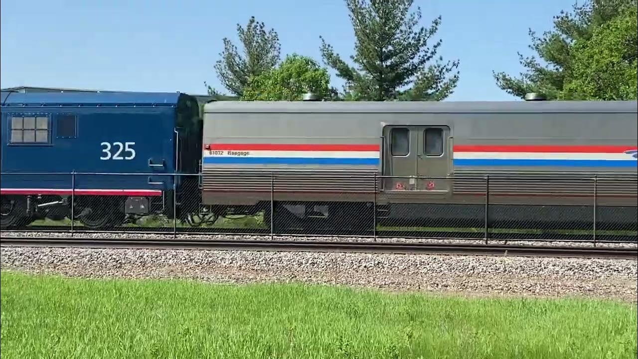 AMTK 318 EB In Elk River 5-26-23 - YouTube