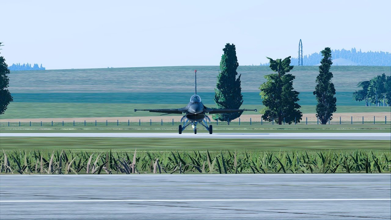 Razgriz F-16C Fighting Falcon Solo Demonstration - YouTube