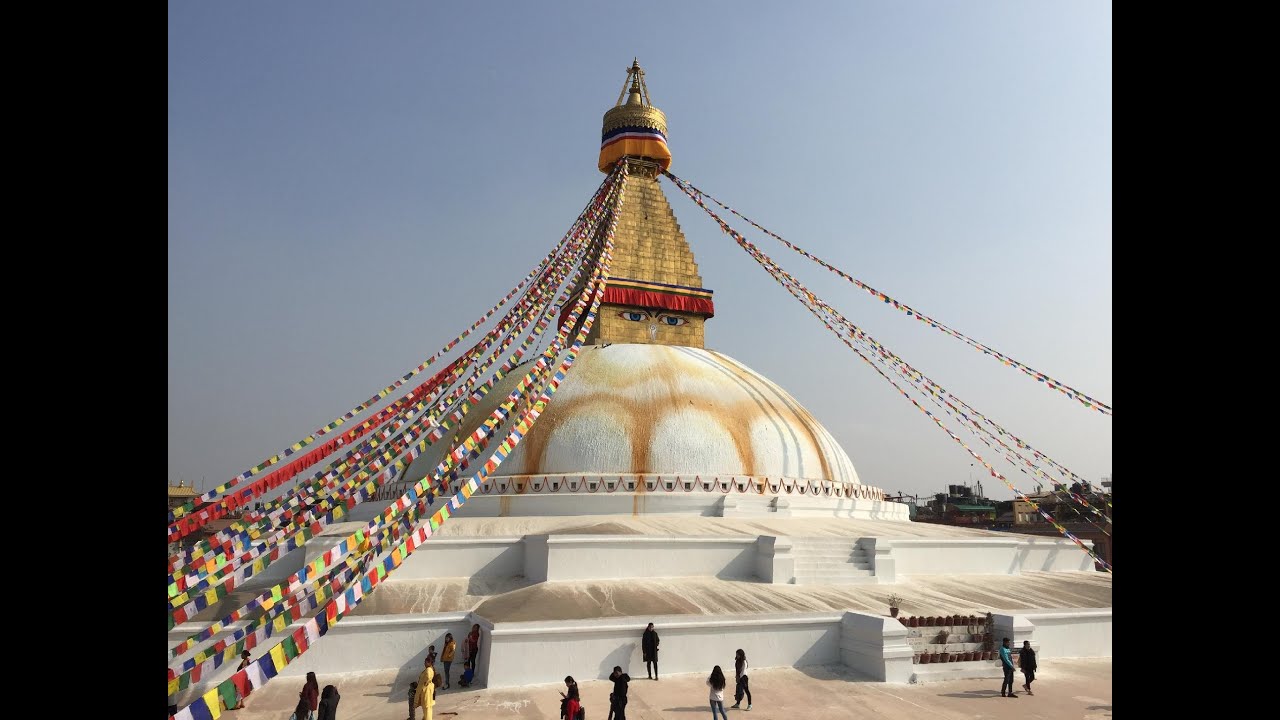 Coloring Boudhanath Stupa - YouTube