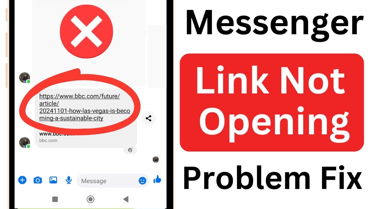 Messenger Link Not Opening | Links Not Opening on Messenger - YouTube