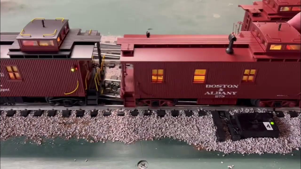 Part two of the review of these special run MTH cabooses. - YouTube