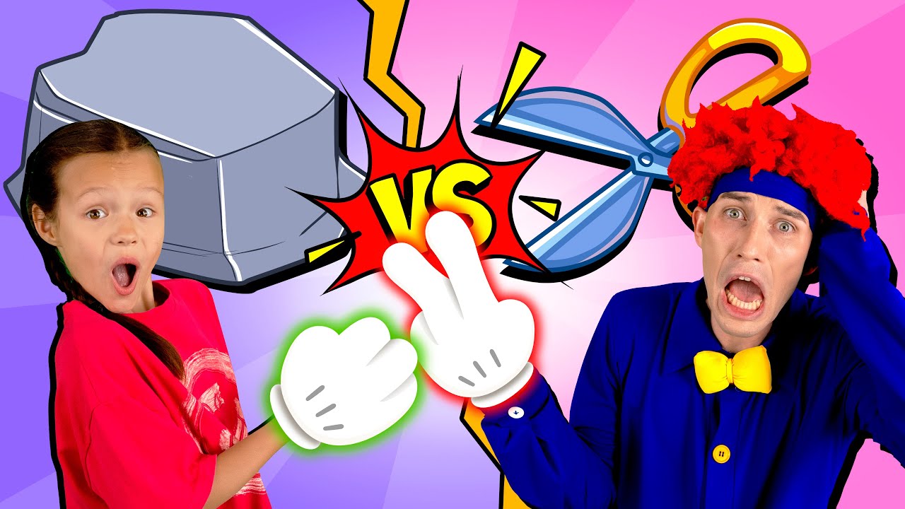Rock Scissors Paper | Finger Play Song | Dominoki - YouTube