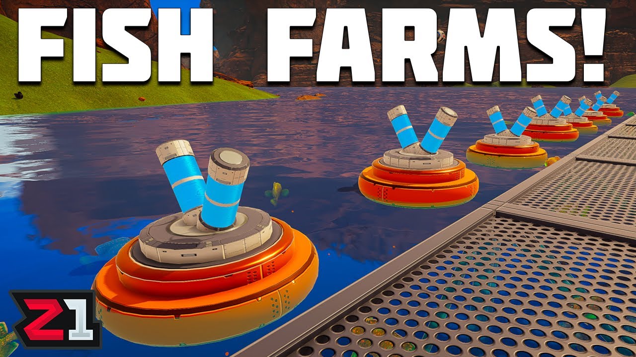 FISH FARMS For Days !! Planet Crafter Fish And Drones Update [E8] - YouTube