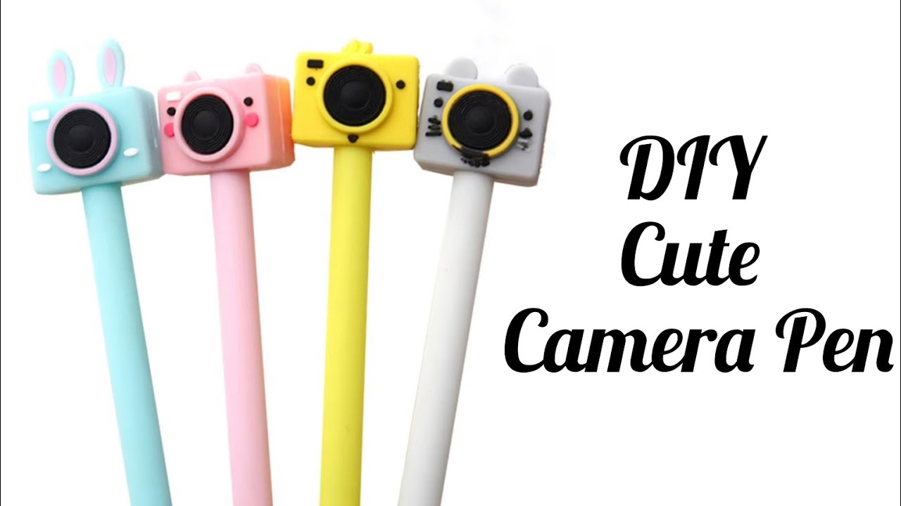 Cute Camera Pen|Cute pen|School supplies| Stationary|Cute Stationary ...
