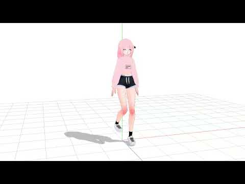 〘MMD〙Walking Animation Test - YouTube