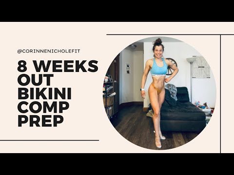 My First Bikini Competition: 8 Weeks Out