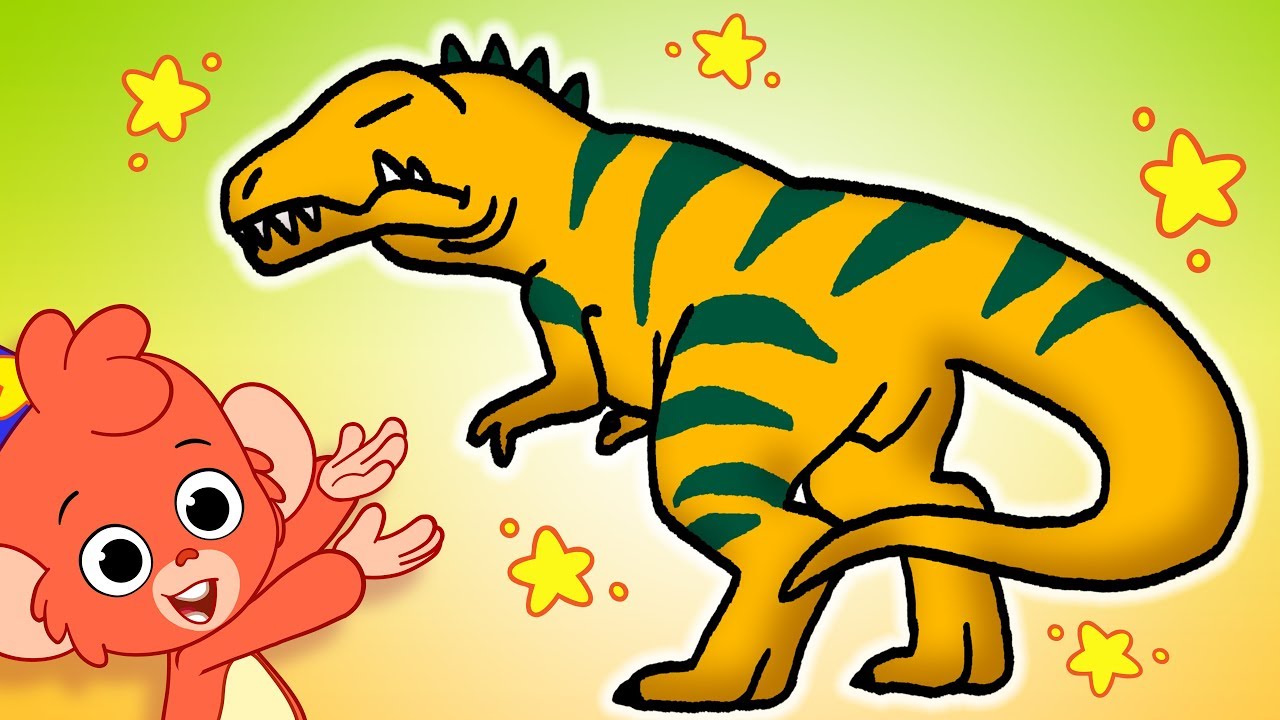 Club Baboo | Giganotosaurus and other scary dinosaurs! | Learn dinosaur ...