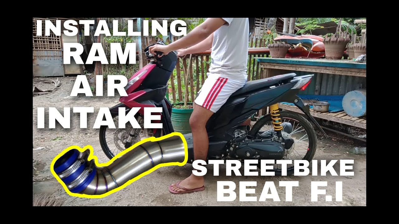 INSTALLING RAM AIR IN BEAT F.I - YouTube
