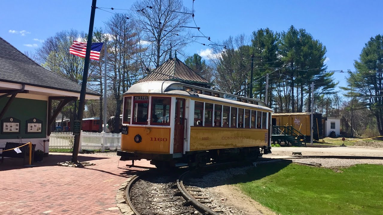 PART 1 - Seashore Trolley Museum Opening Day 2021 - YouTube
