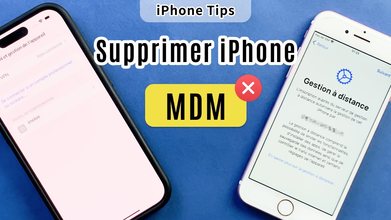 Supprimer facilement 2 types de MDM de votre iPhone/iPad｜Gestion à distance & MDM local - YouTube