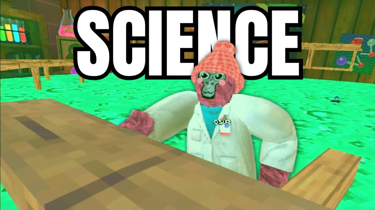 Gorilla Tag's NEW SCIENCE Update - YouTube