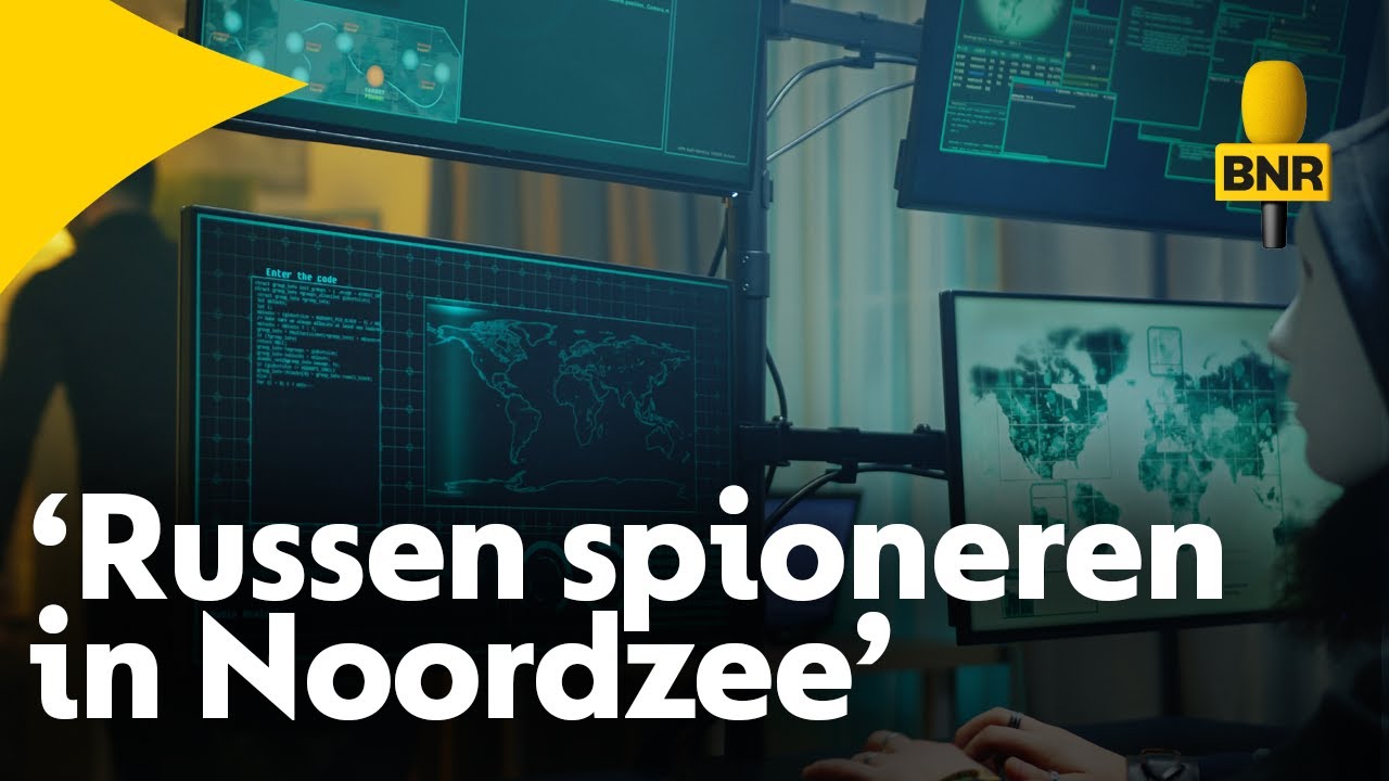 Russische schepen bespioneren infrastructuur in Noordzee - YouTube