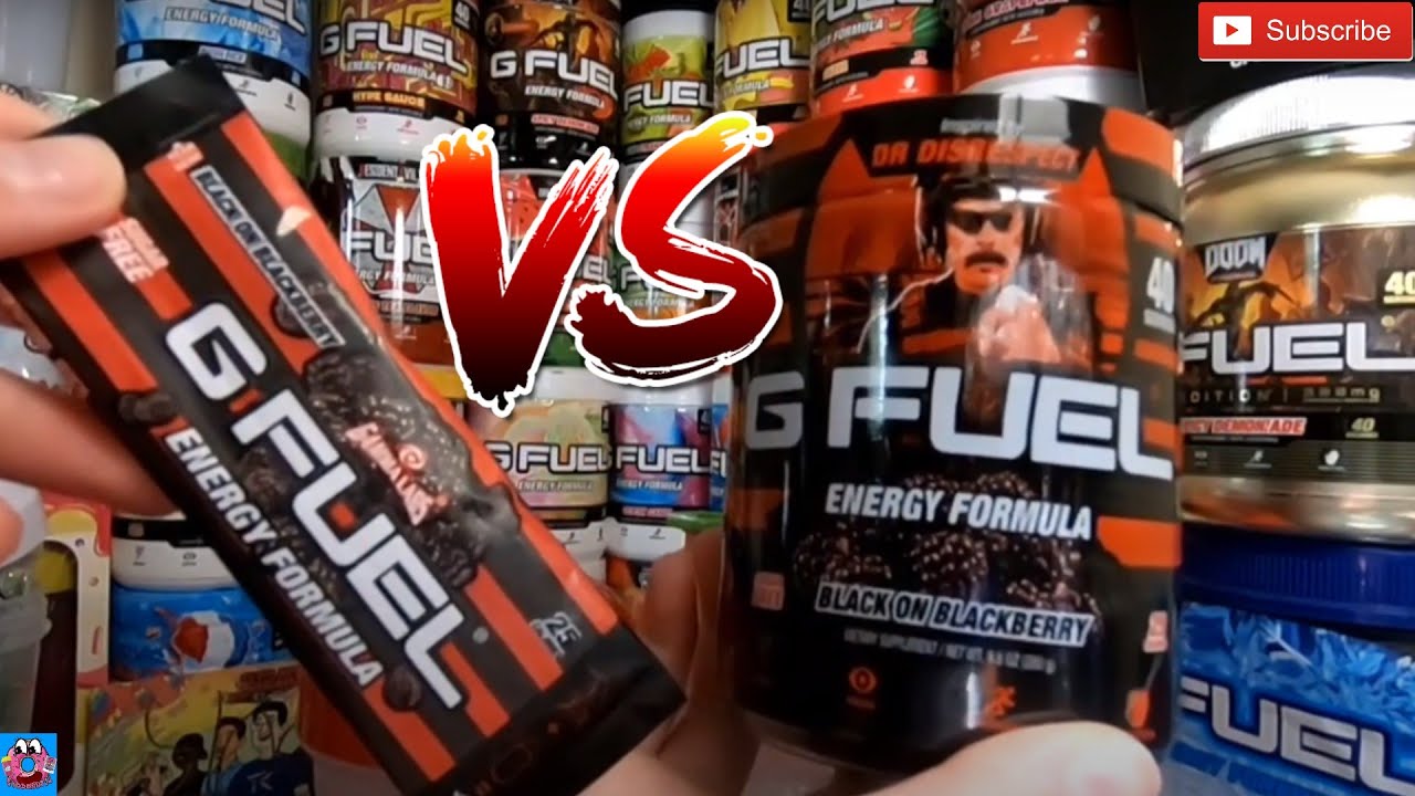 Gfuel Black on BlackBerry Packet VS. Tub!?!?!? - YouTube