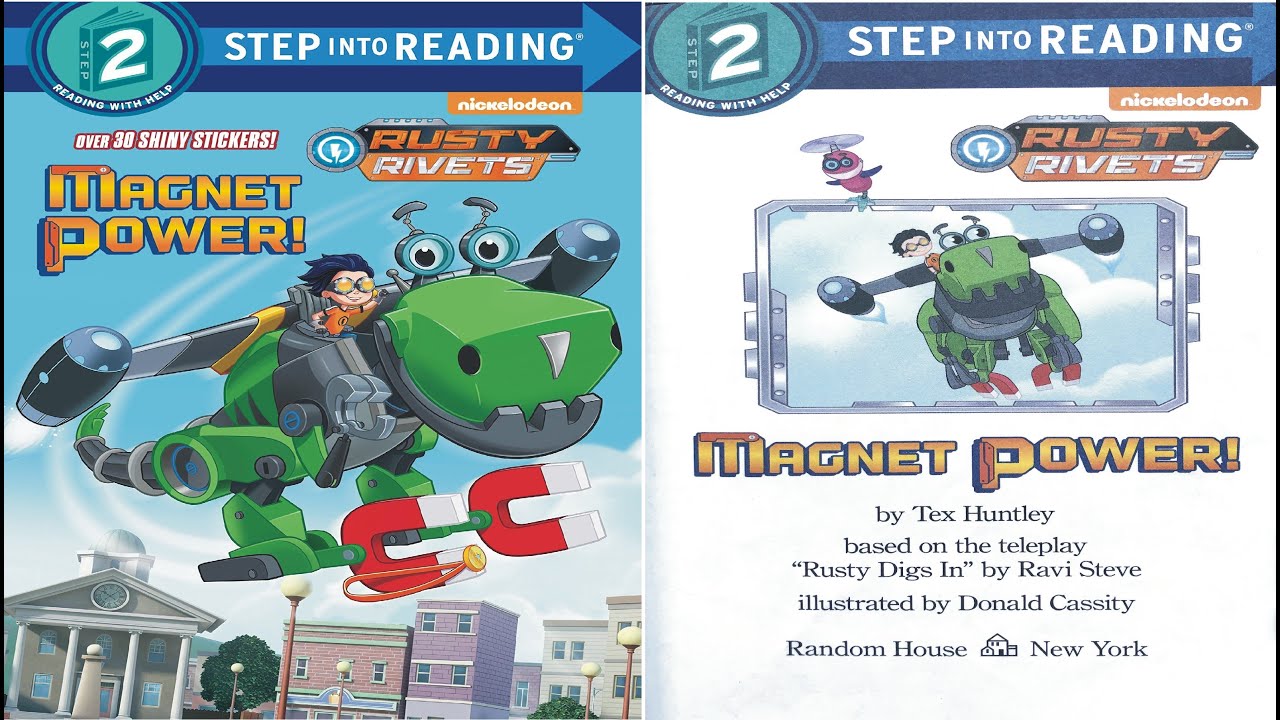 Rusty Rivets - Magnet Power - Kids read aloud storybook - YouTube