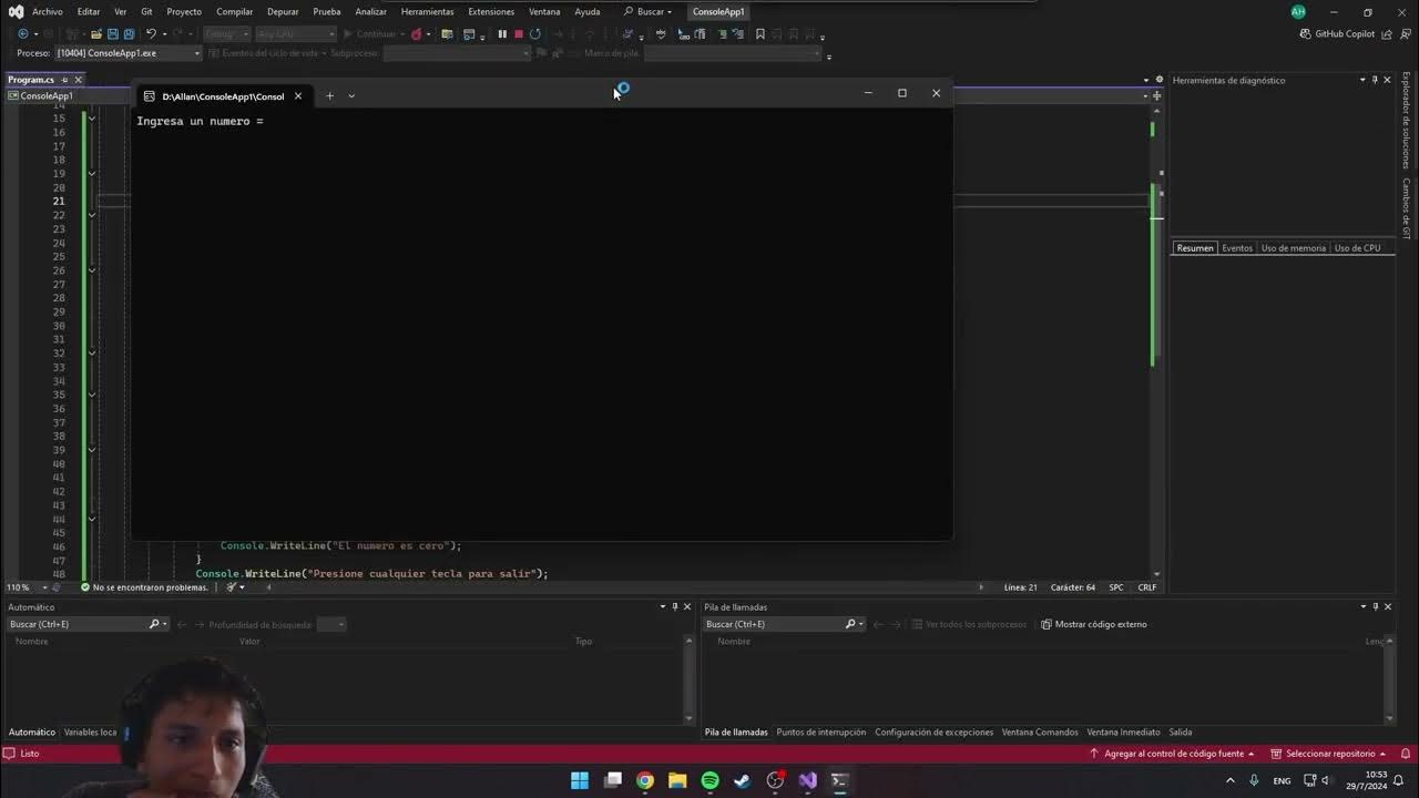 Ejercicios de programación en Visual Studio - YouTube