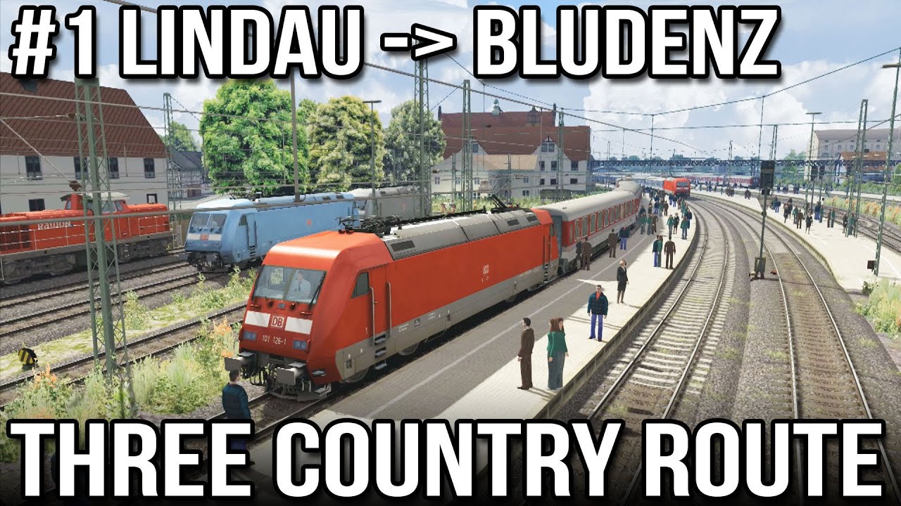 Three Country Corner Route 1 of 10 (Train Simulator 2014) - YouTube