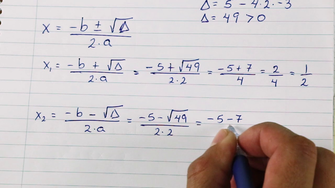 Factorización: Trinomios (Fórmula general) - YouTube