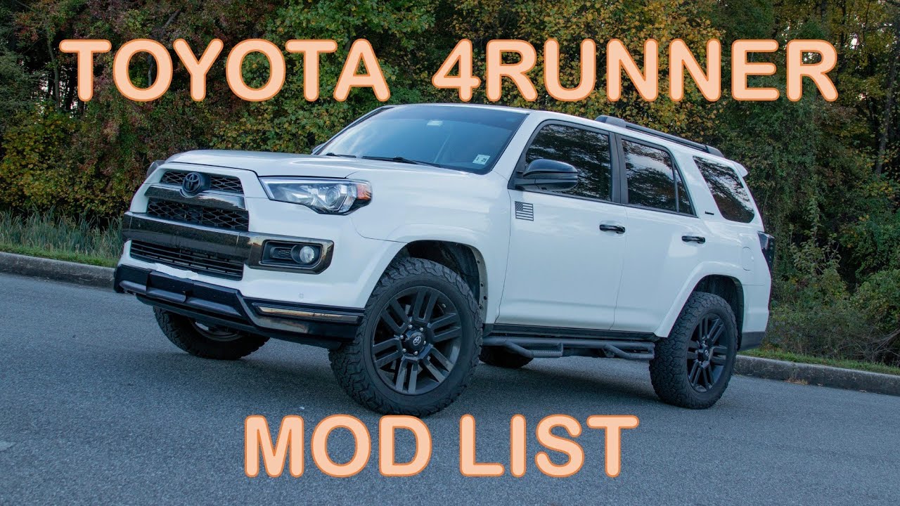 Toyota 4Runner Mods: Is It Worth Modding Your Daily Driver? - YouTube
