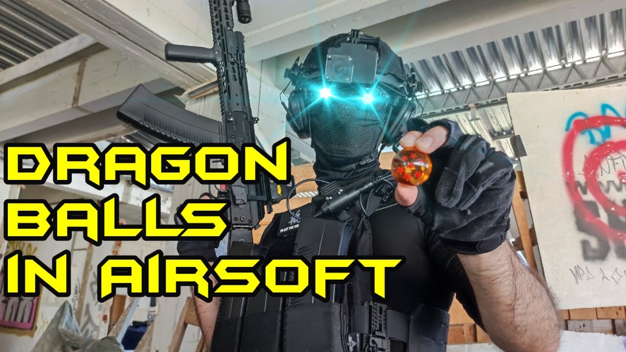 Dragon Ball Airsoft Game Mode | GBBR MP5 & Saiga Gameplay - YouTube