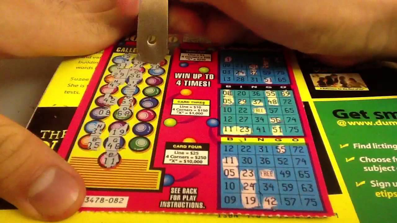 March Bingo Scratch Off Challenge Show 2A-212 - YouTube