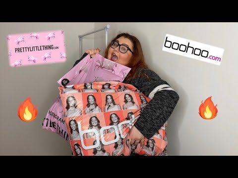 MASSIVE £200 PLUS SIZE BOOHOO & PLT // TRY-ON HAUL