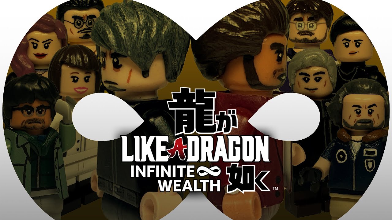 LEGO Like a Dragon Infinite Wealth Custom Minifigure Showcase - YouTube