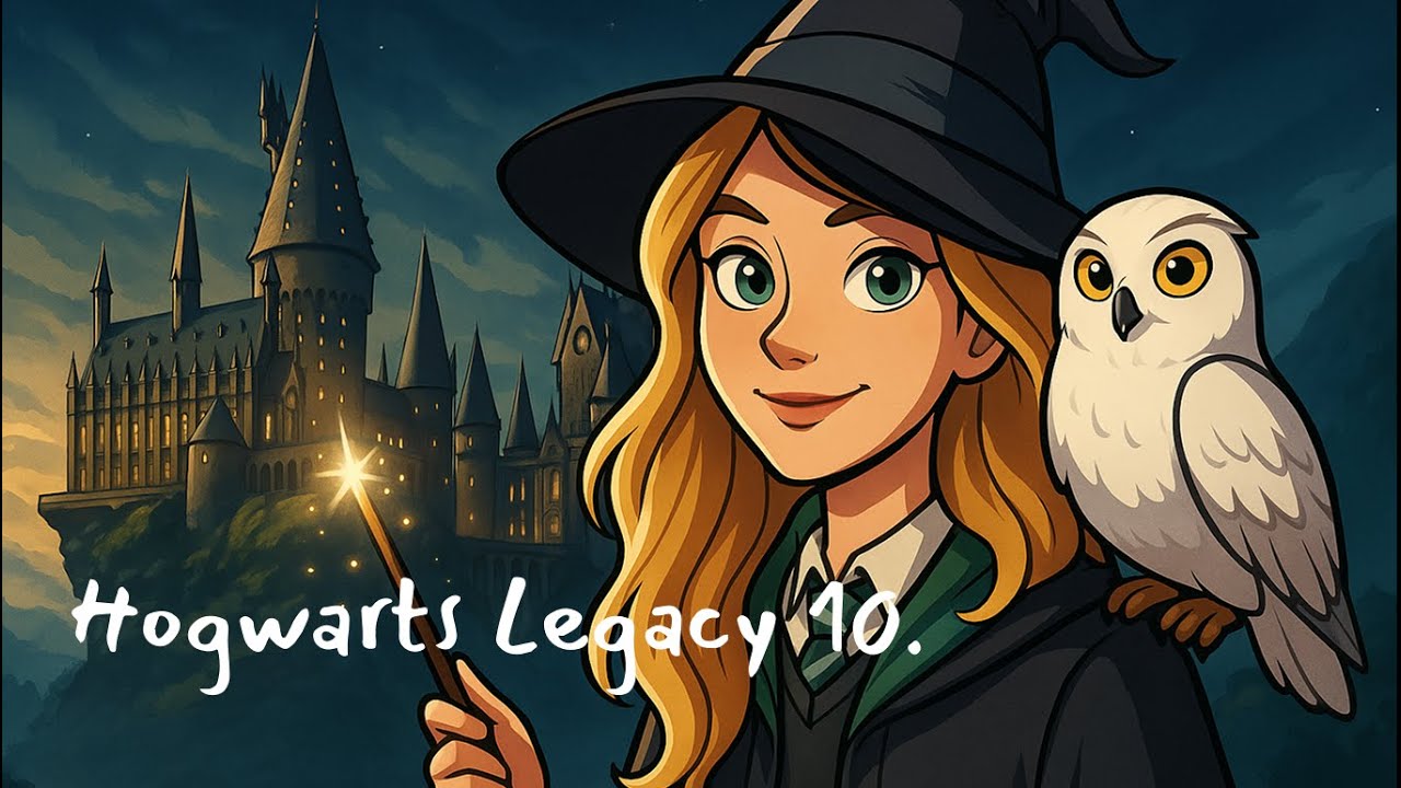 Megjöttem Roxfort! 10.🧙‍♂️ Hogwarts Legacy magyarul | SZEBÁSZCSÖN, NE ...