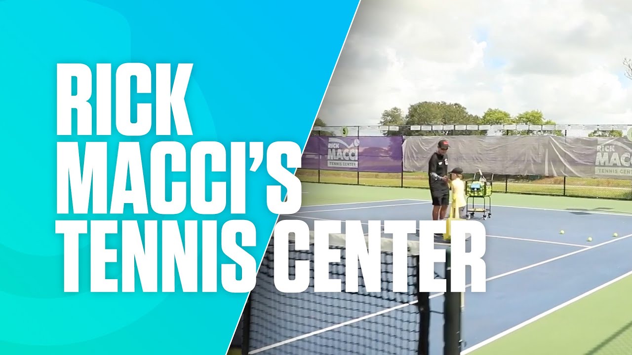 We visited coaching legend Rick Macci's Tennis Club! - YouTube