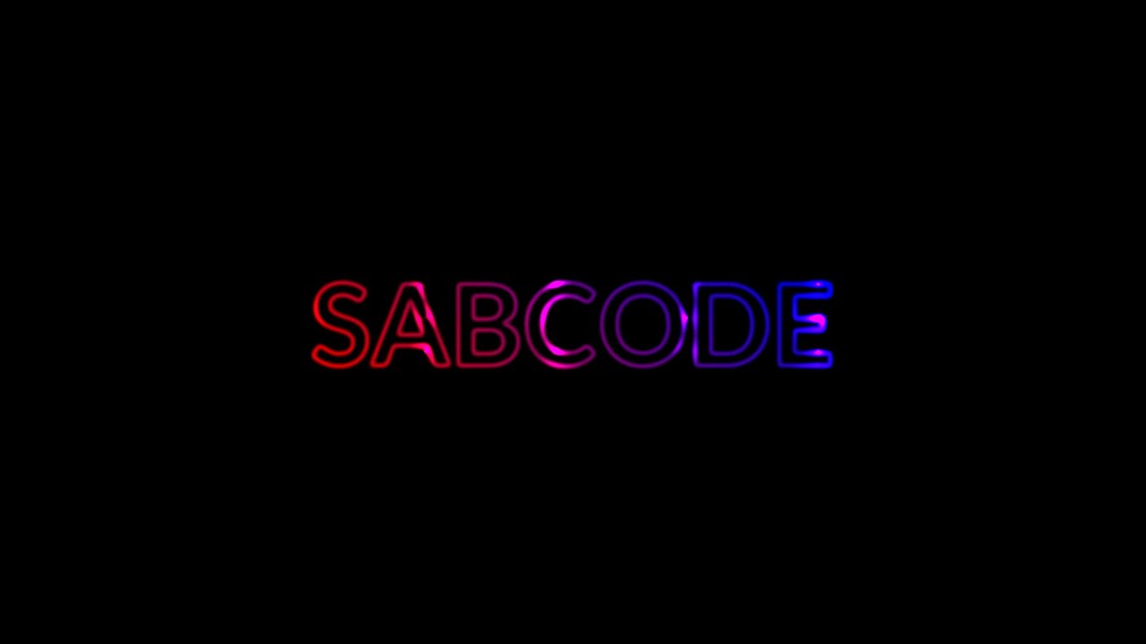 Shimmering Neon Text Effect Using Html And Css 2020 Youtube