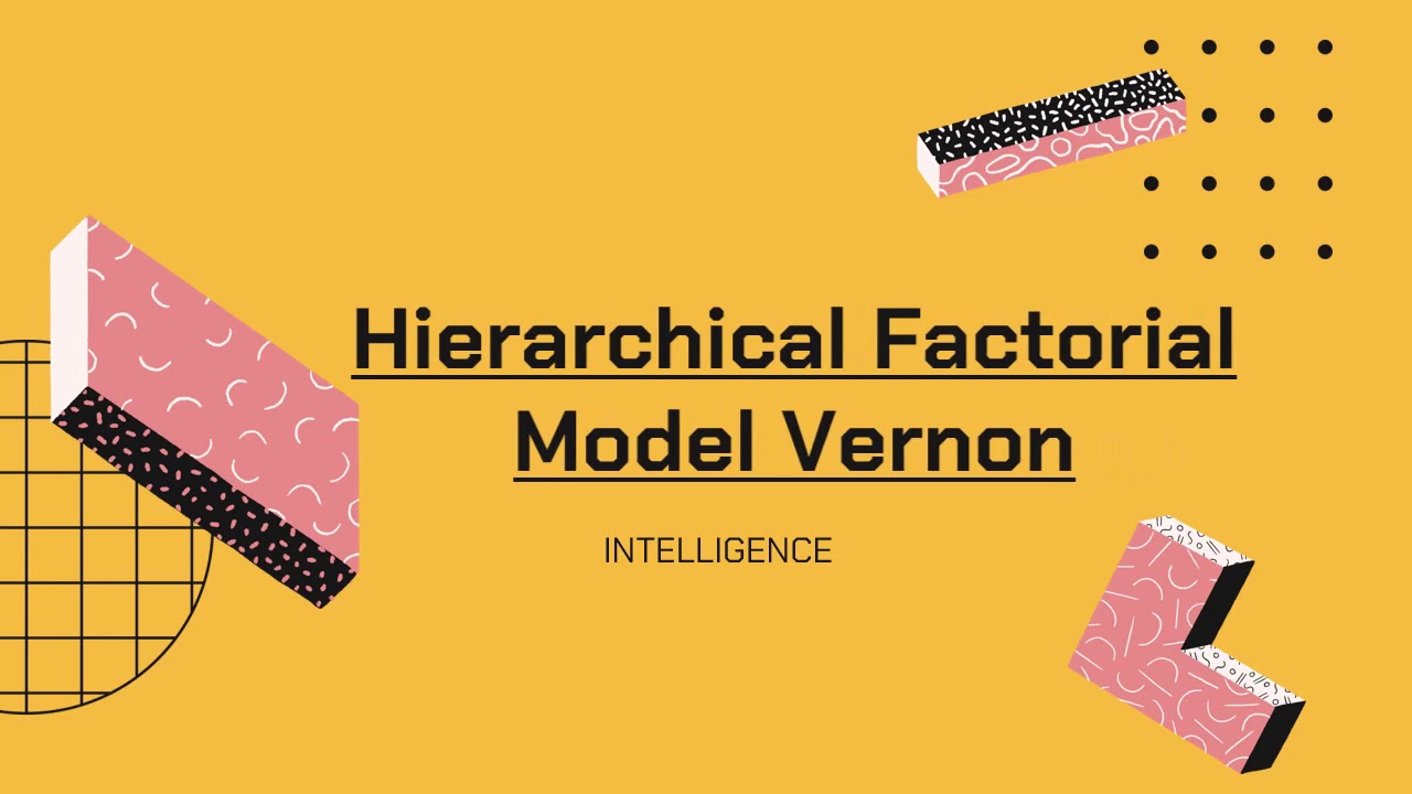 Hierarchical Factorial Model Vernon-Teori Bakat Minat E - YouTube