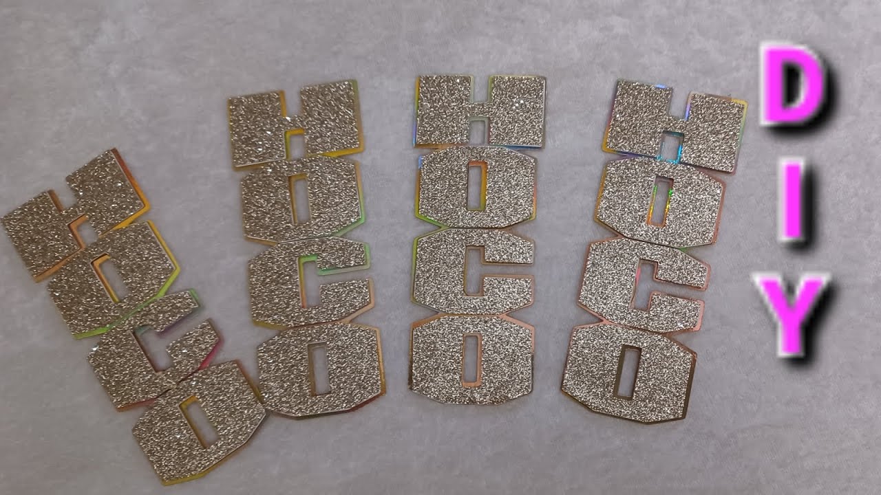 HOW TO MAKE HOCO&HOCO2024 CUTOUT//TUTORIAL//DIY//EASY - YouTube