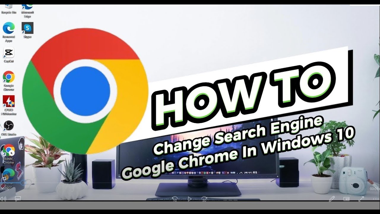 How To Change Search Engine in Google Chrome on Windows 10 - YouTube