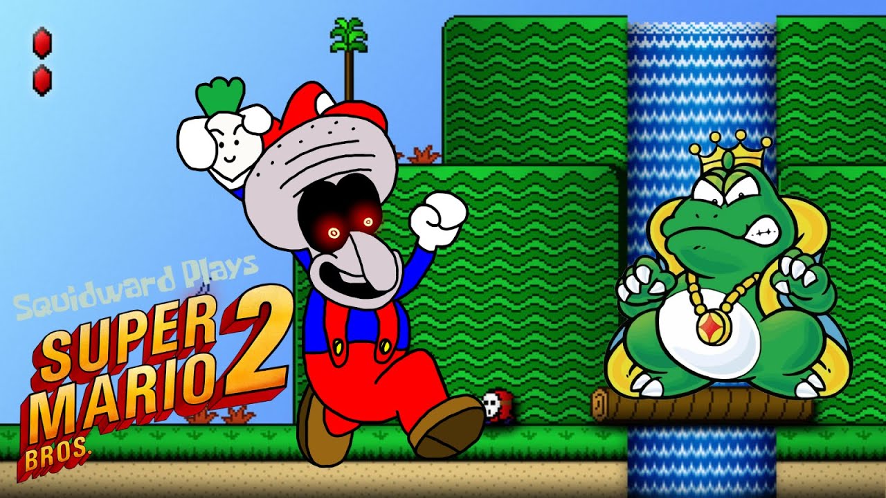 Squidward Plays Super Mario Bros 2 - Retro Special 2 - UNCUT EDITION ...