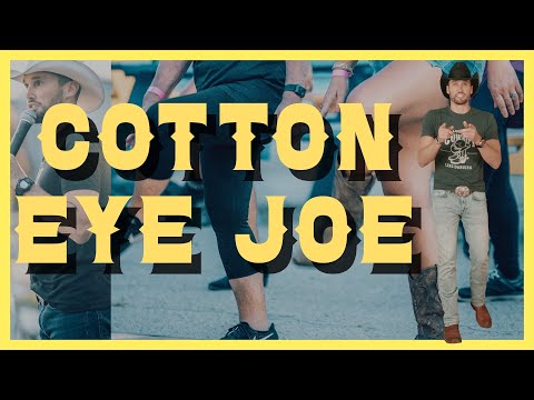 Cotton Eye Joe beginner line dance lesson with Kyle (Modern Version)