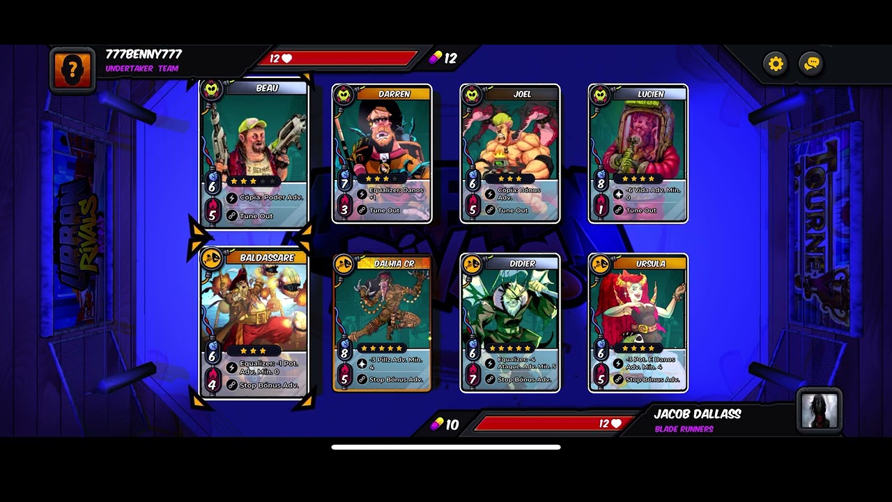 Urban Rivals- Tourney T1 Fractal Piranas - YouTube